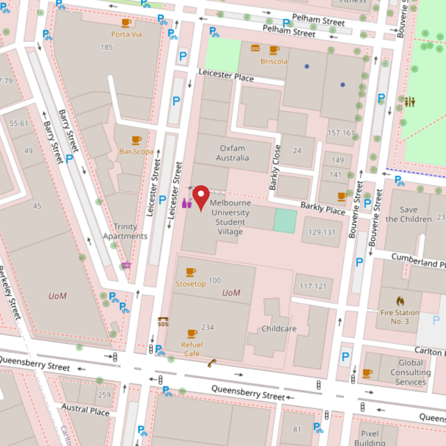 Accommodation at Student Village, The University of Melbourne