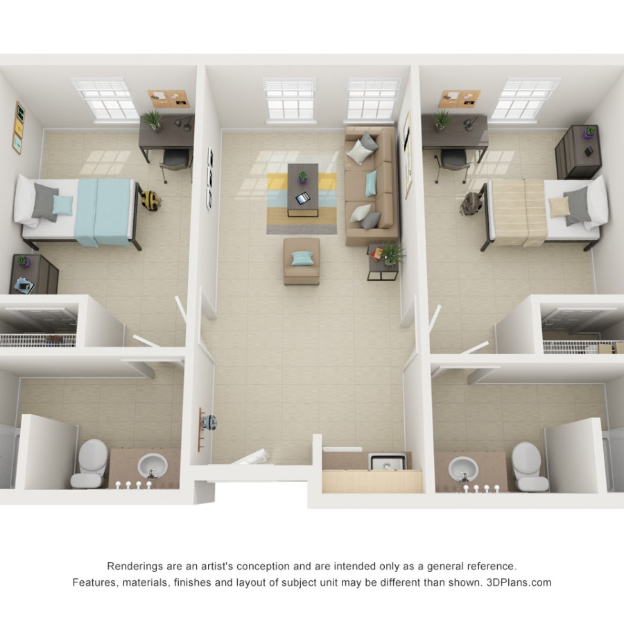 Floorplans - Campus Living Villages