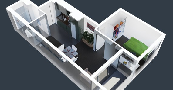 1 Bedroom Student Apartment Available at Sydney’s UNSW Village!